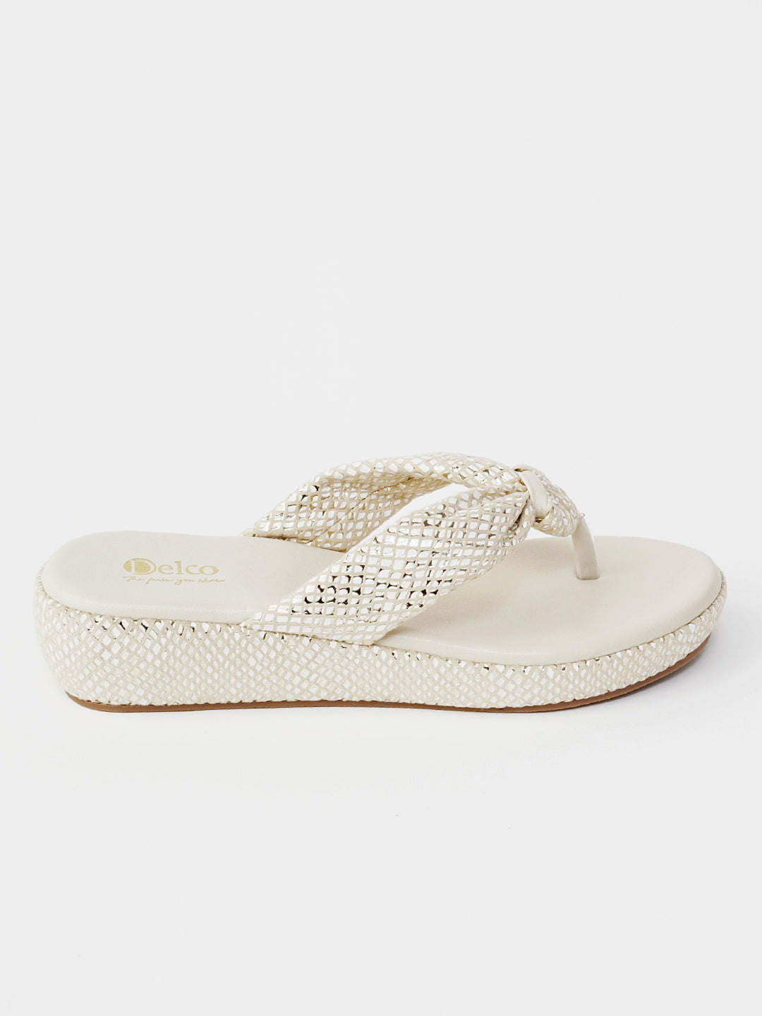 Delco Elevate Slip-On Platform Chappals – DELCO SHOES