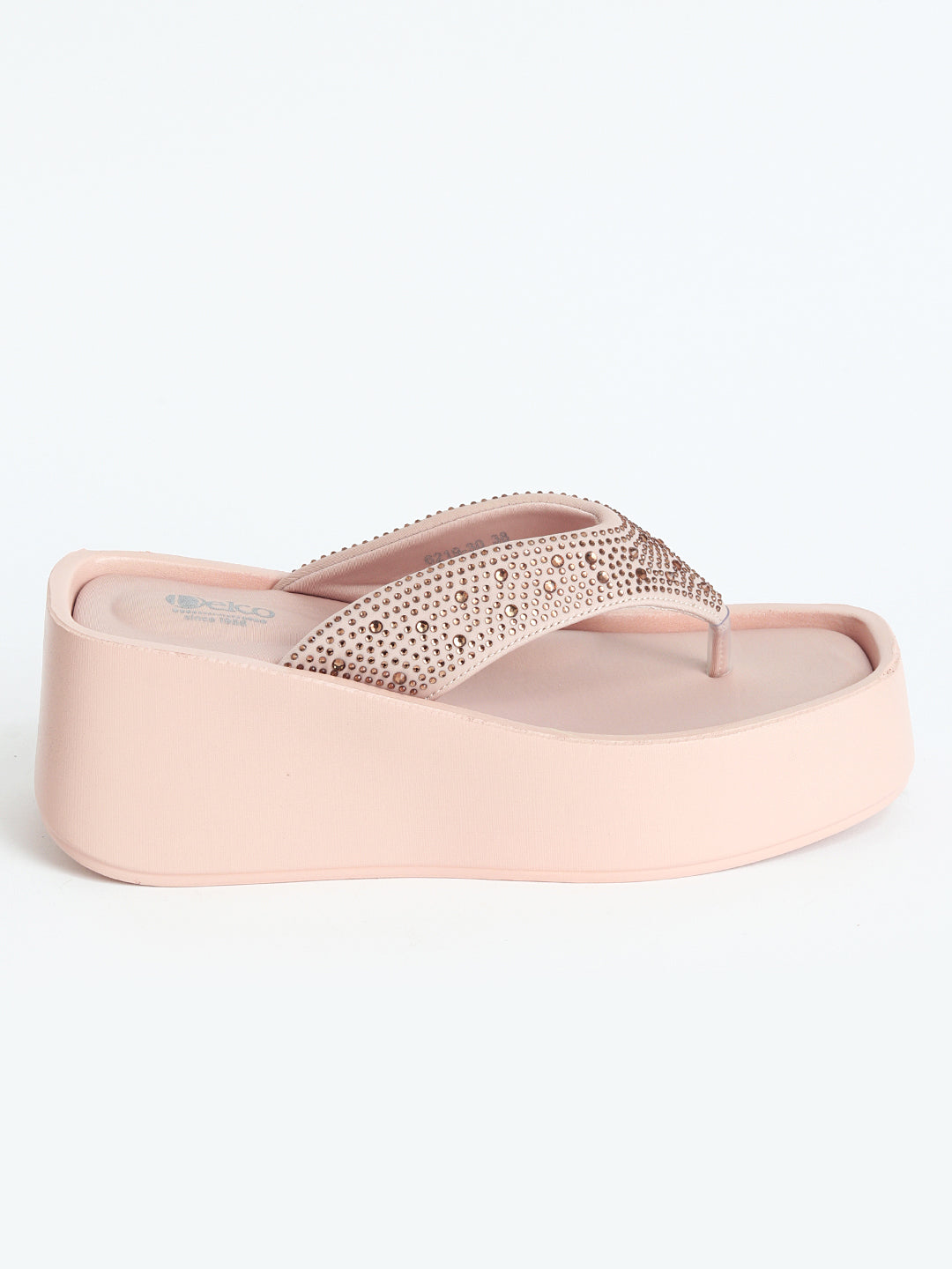 Delco Chic Platform Slip-On Chappals – DELCO SHOES