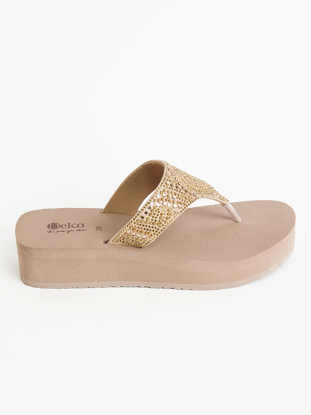 Delco Glam Rise Platform Chappal – DELCO SHOES